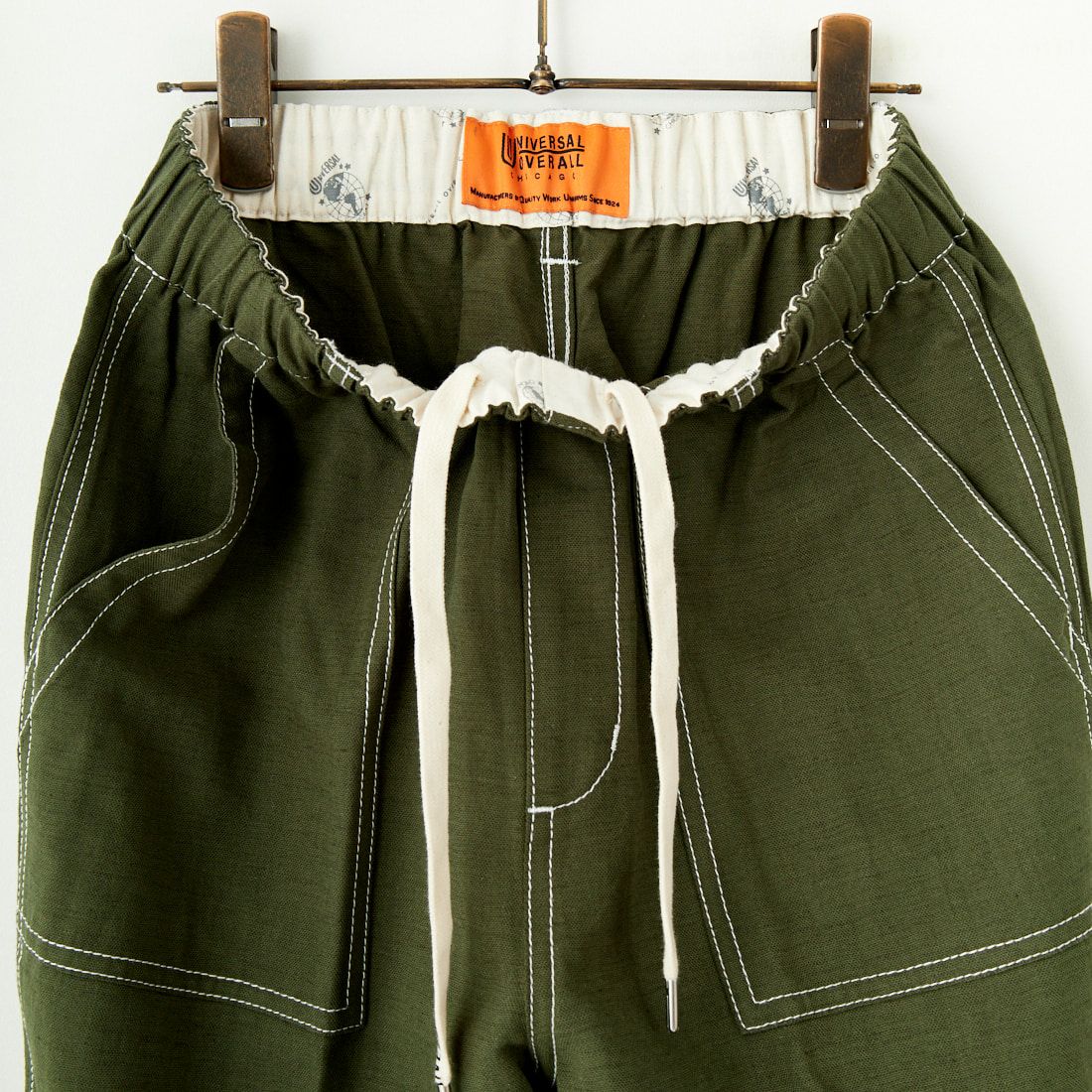 UNIVERSAL OVERALL [ユニバーサルオーバーオール] 別注 リネンイージーベイカーパンツ [U2512605IN-JF]｜ジーンズファクトリー公式通販サイト - JEANS ...