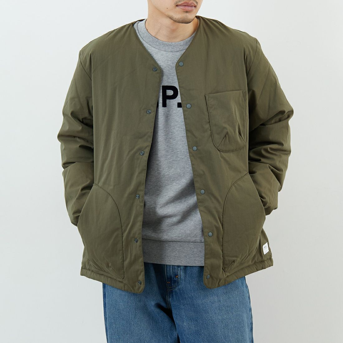 NANGA [ナンガ] ヒノックリップストップインナーダウンカーディガン